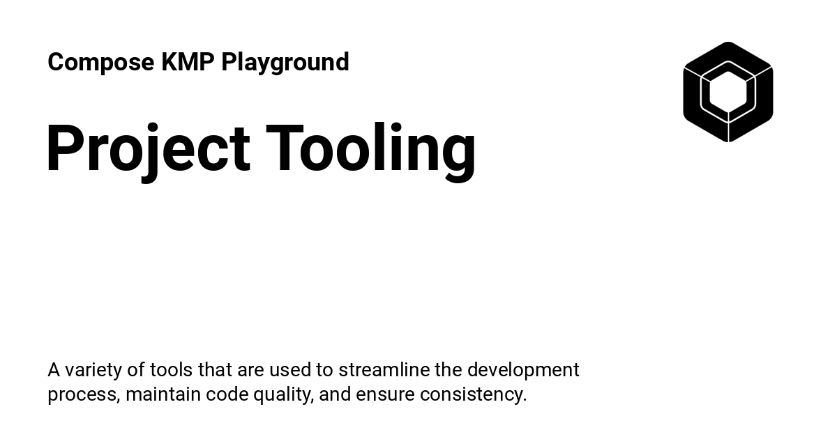 Project Tooling Compose Kmp Playground